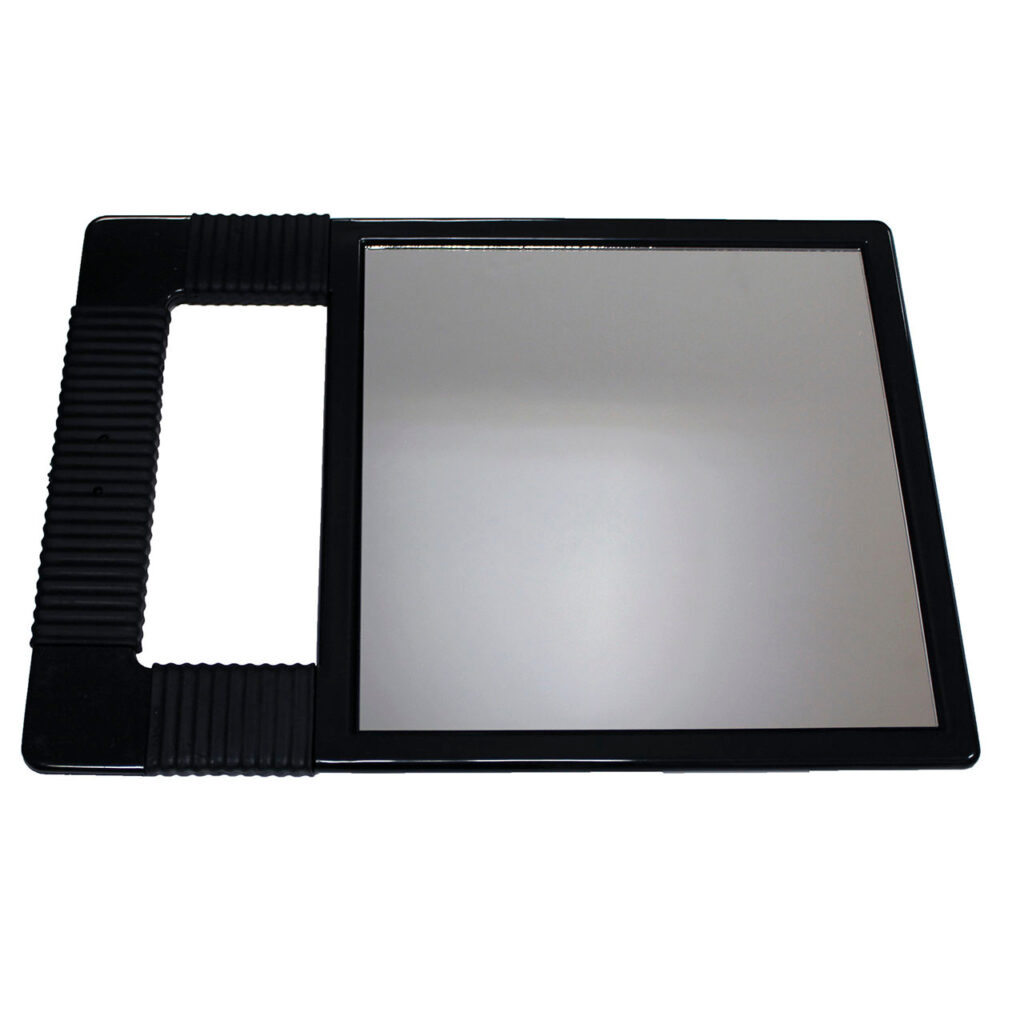 Black Square Hand Mirror – Salon Innovations