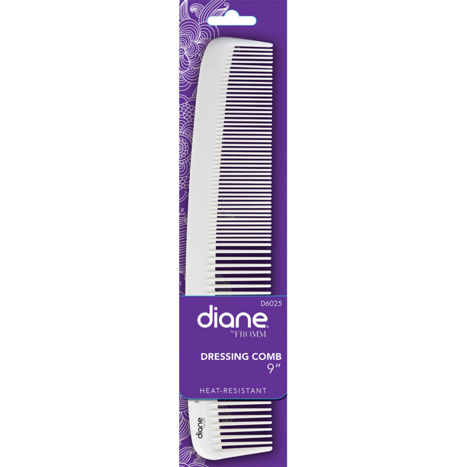 White 9″ Heat Resistant Premium Dressing Comb – Salon Innovations