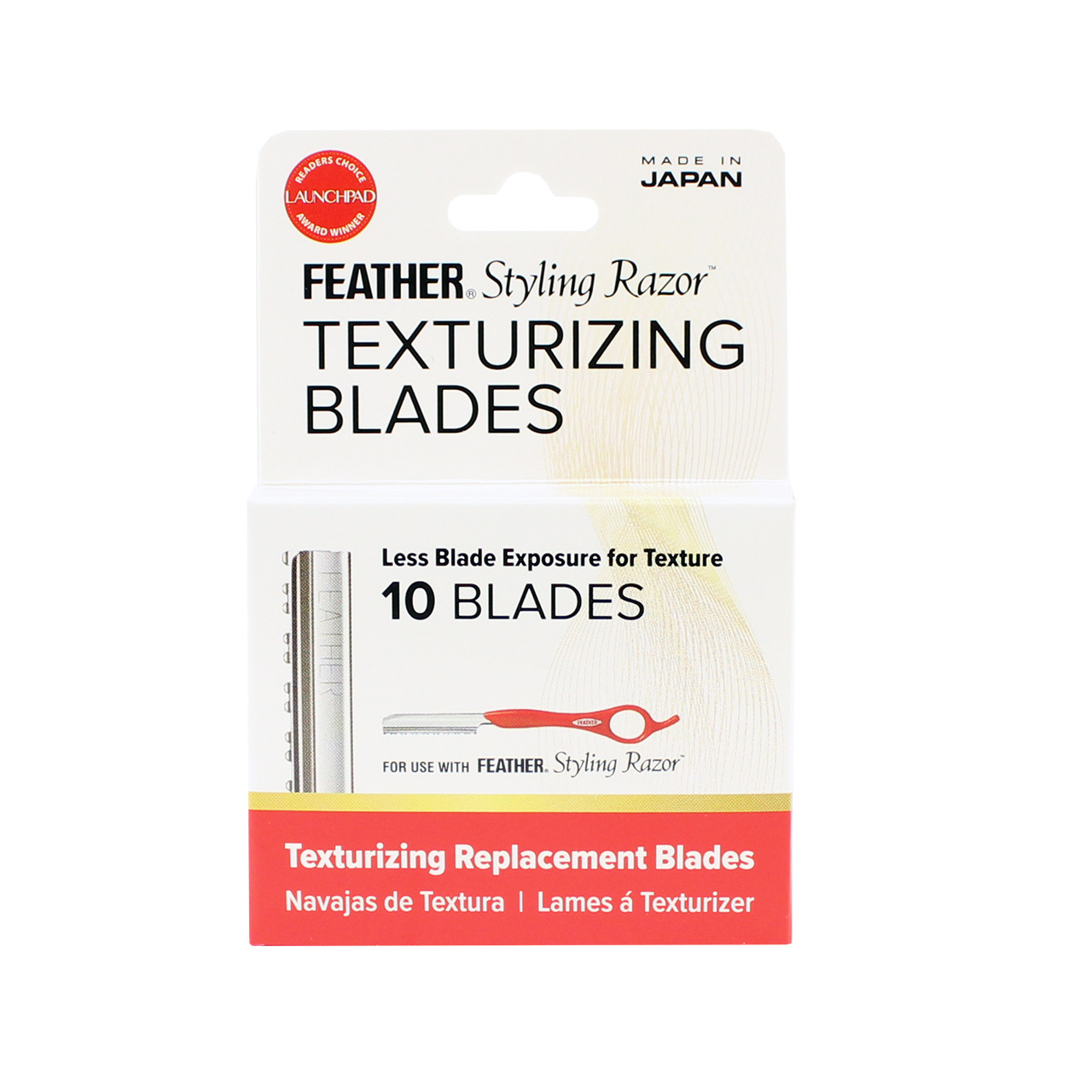 Red Feather Texturizing Razor – Salon Innovations