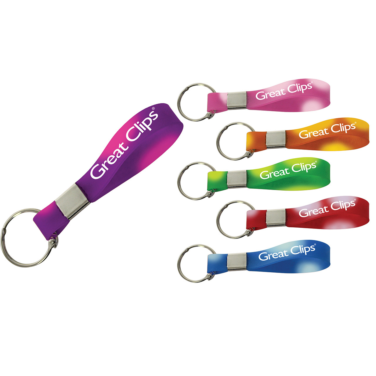 (ALL) Mood Key Chain – Assorted Pack of 6 – Salon Innovations