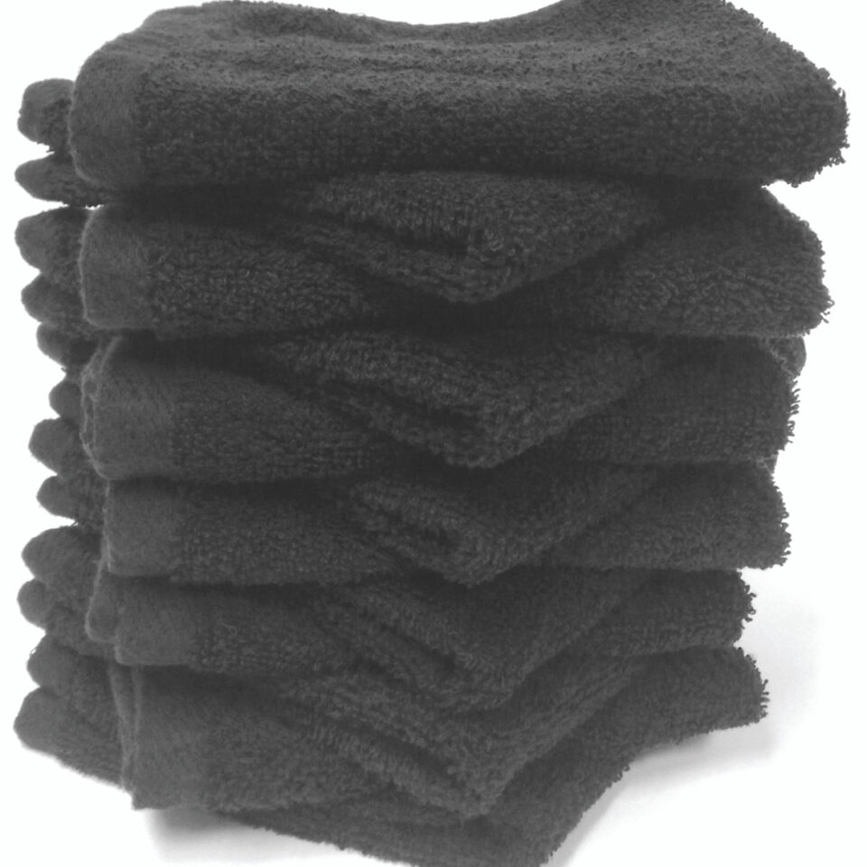 ProTex Black Bleach Guard CutPRO Washcloth 12pk – Salon Innovations