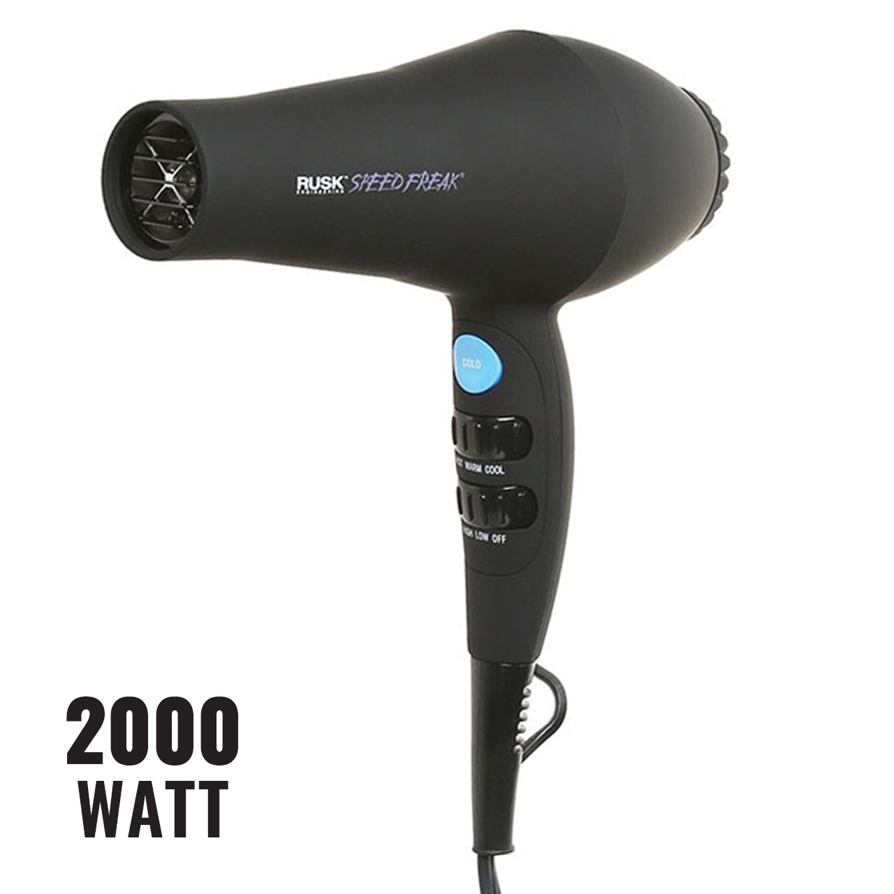 Rusk Speed Freak Dryer 2000 Watt Ceramic – Salon Innovations