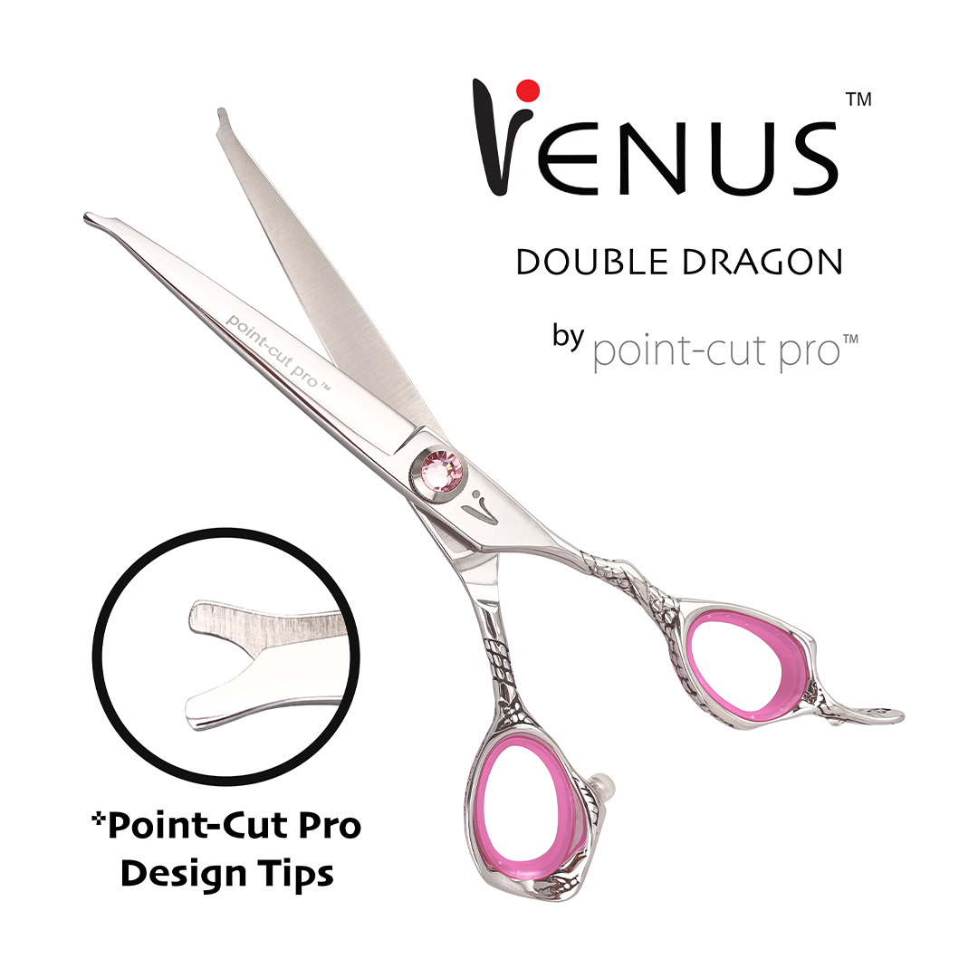 PointCut Pro 5 3/4″ Venus Double Dragon Shear – Salon Innovations