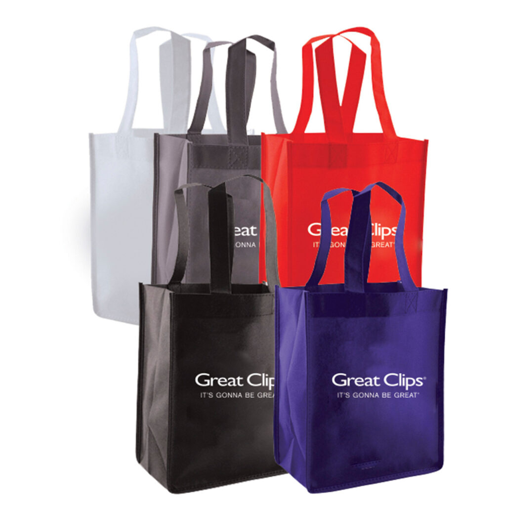 Nonwoven Reusable Totes (New Logo) -Asst Colors – Salon Innovations