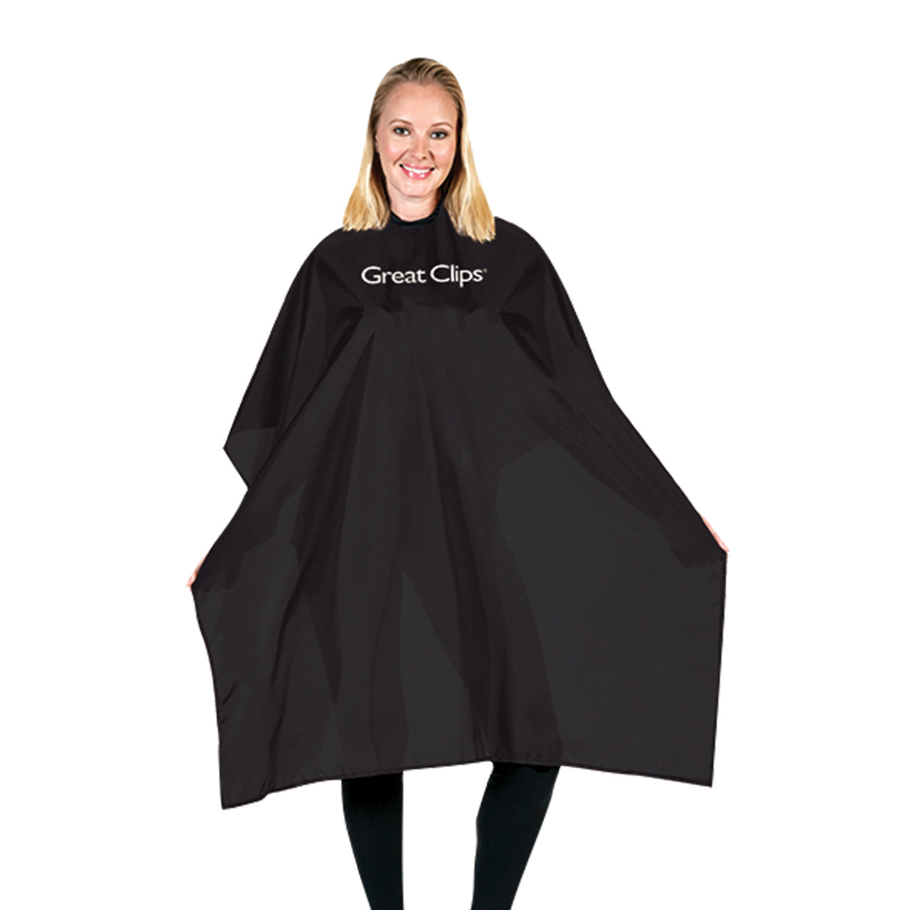 Black GC All-Purpose Cape – Nylon – Salon Innovations