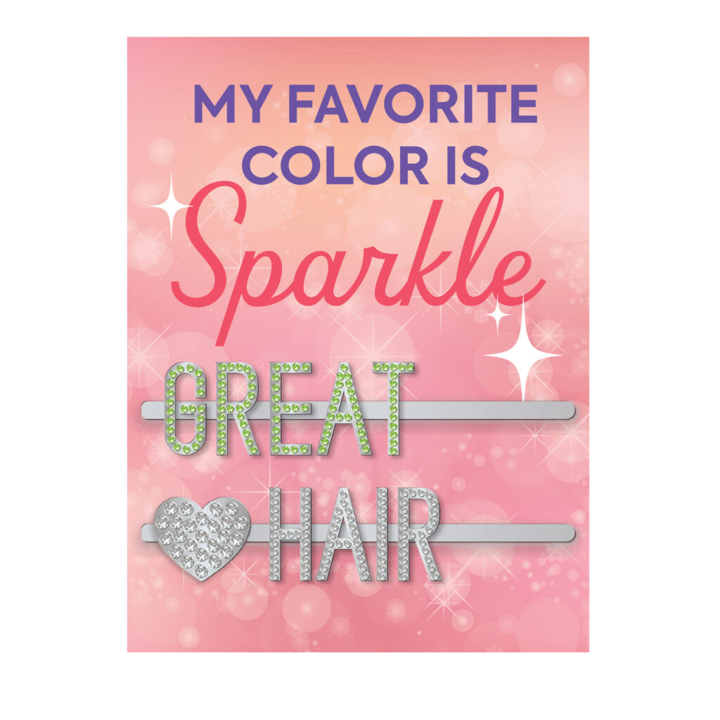 Rhinestone 2 Word Bobby Pin – Salon Innovations