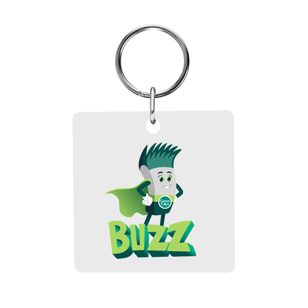 Buzz Key Tag Square – Salon Innovations